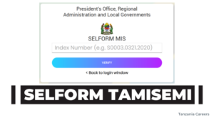 Selform MIS Tamisemi 2025 | A Guide for Form Four Graduates