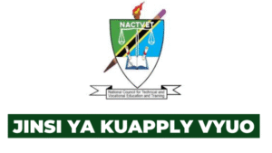 Jinsi ya Kutuma maombi ya Vyuo NACTVET (CAS Online Application) 2025-2026